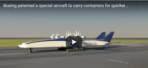 Boeing patented intermodal container plane - MODE Transportation